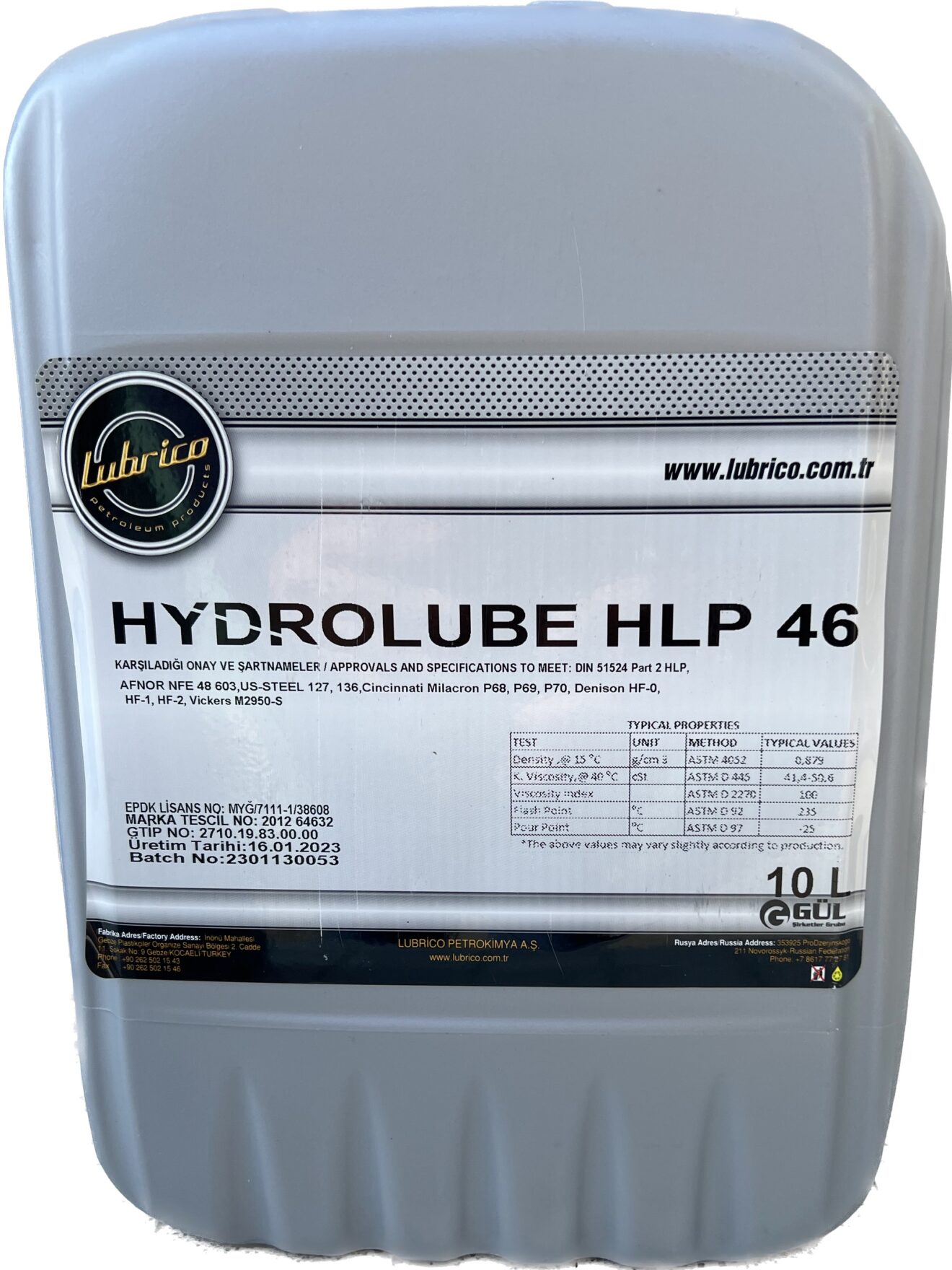 Hydraulikkolje #46 - 10 Liter - Afka